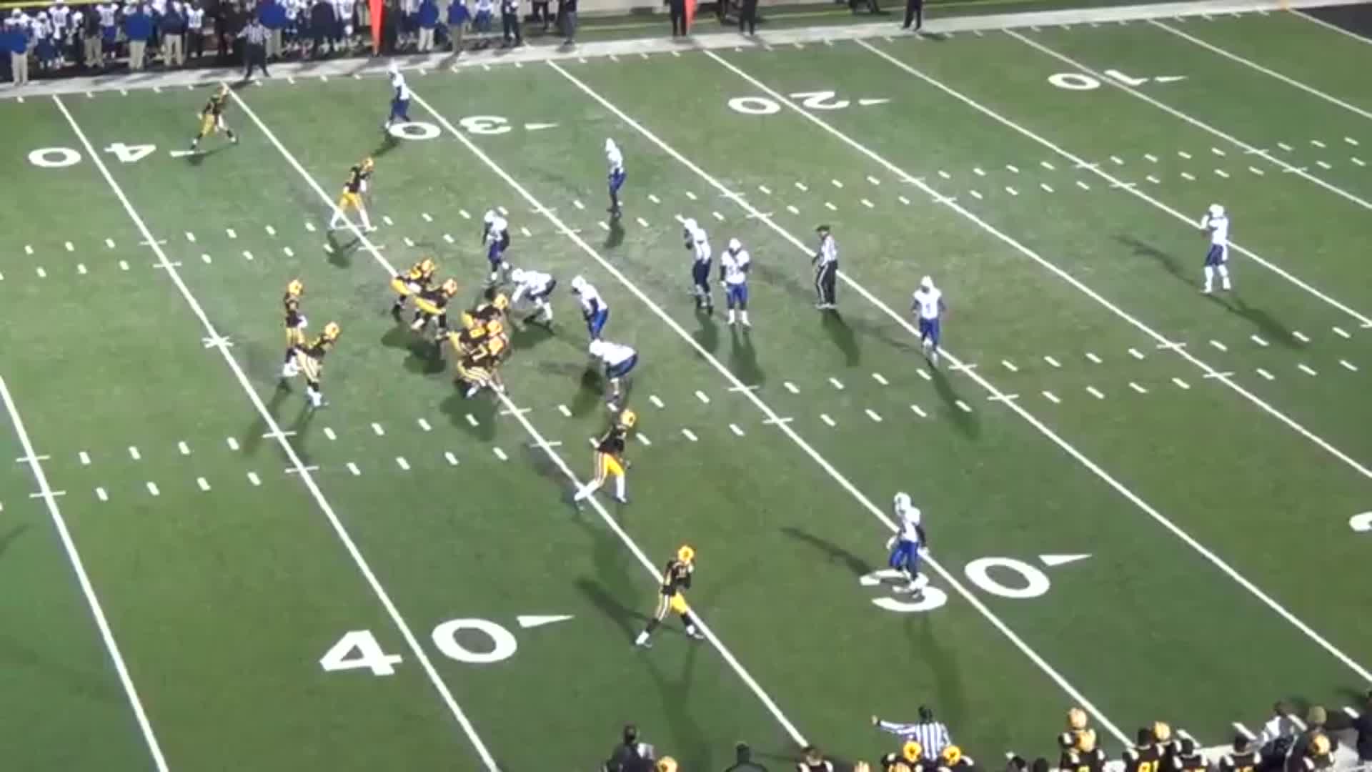 vs. Newton High School - Boys Varsity Football - Kaleb Whitfield ...