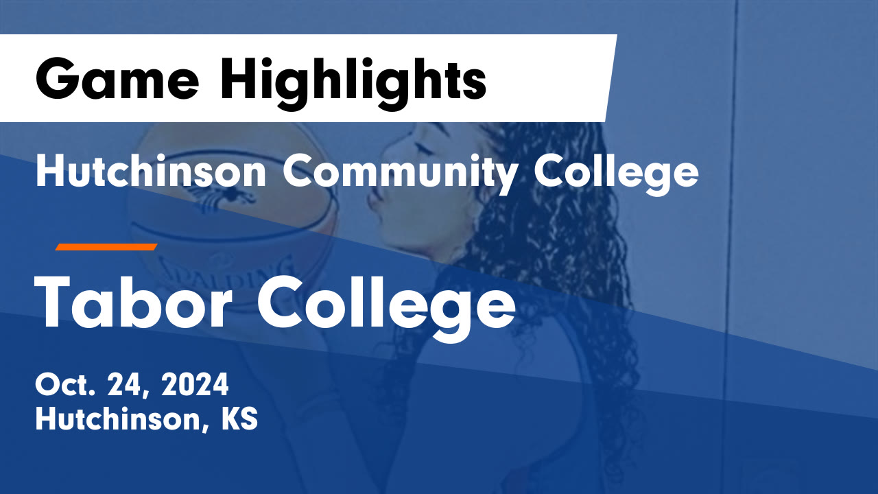 Hutchinson Community College vs Tabor College Game Highlights - Oct. 24 ...