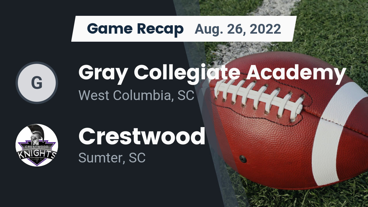 Videos - Gray Collegiate Academy War Eagles (West Columbia, SC) Varsity ...