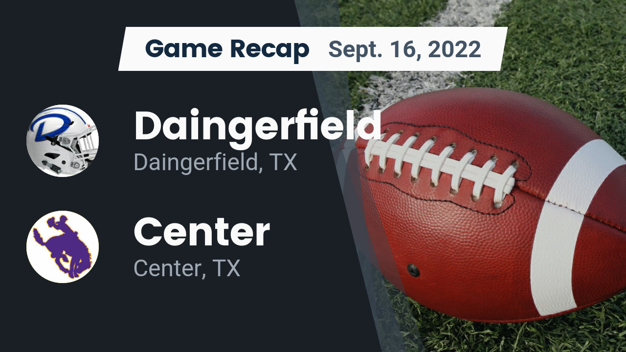 Daingerfield (TX) High School Sports - Football, Basketball, Baseball ...