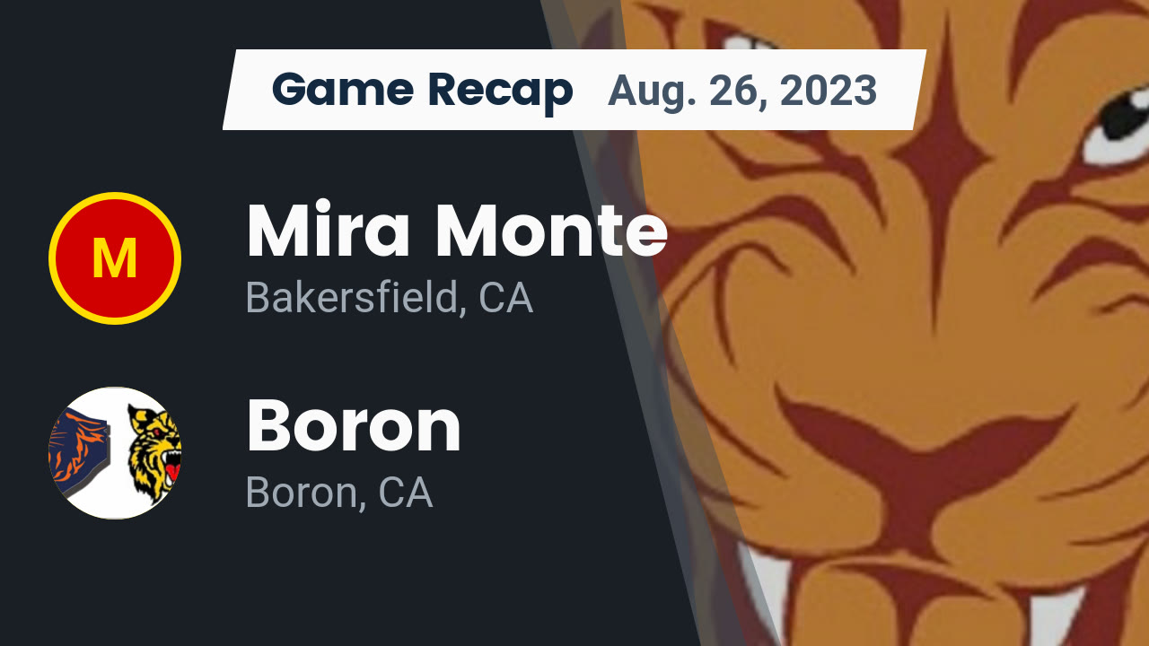 Mira Monte (Bakersfield, CA) High School Sports - Football, Basketball ...