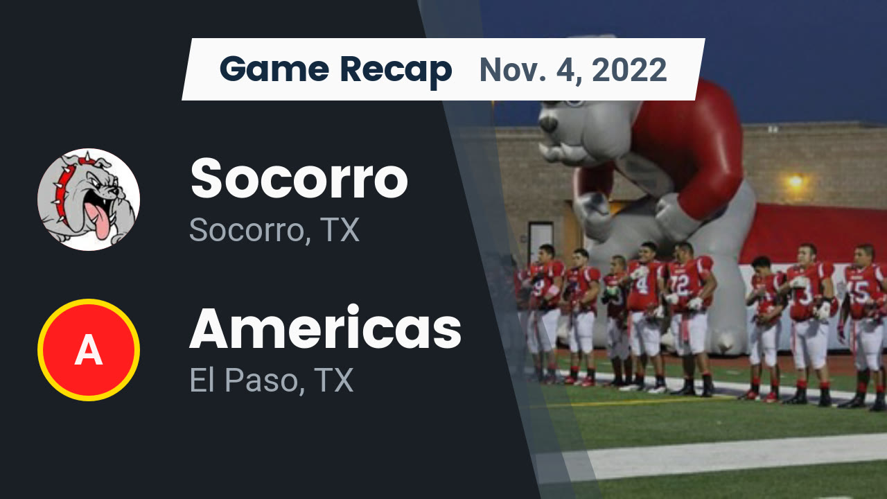 Videos - Socorro Bulldogs (El Paso, TX) Varsity Football | MaxPreps
