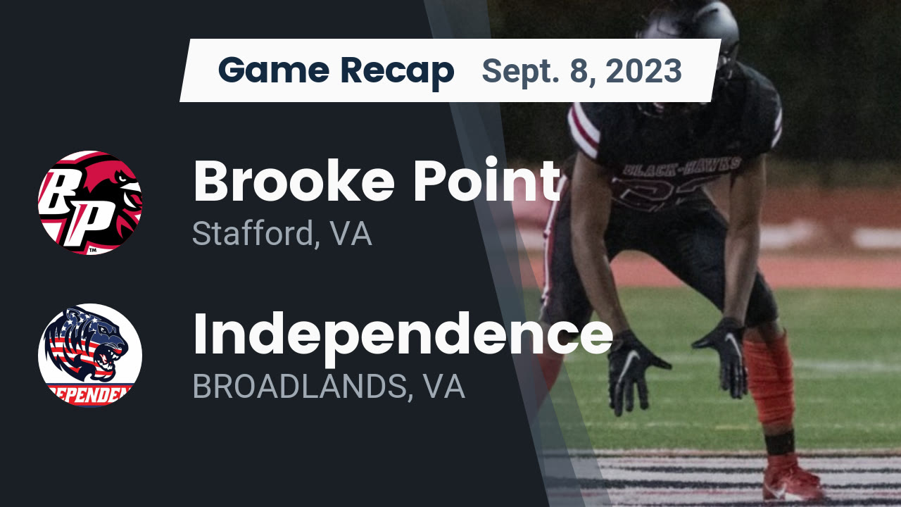 Videos - Brooke Point Black Hawks (Stafford, VA) Varsity Football
