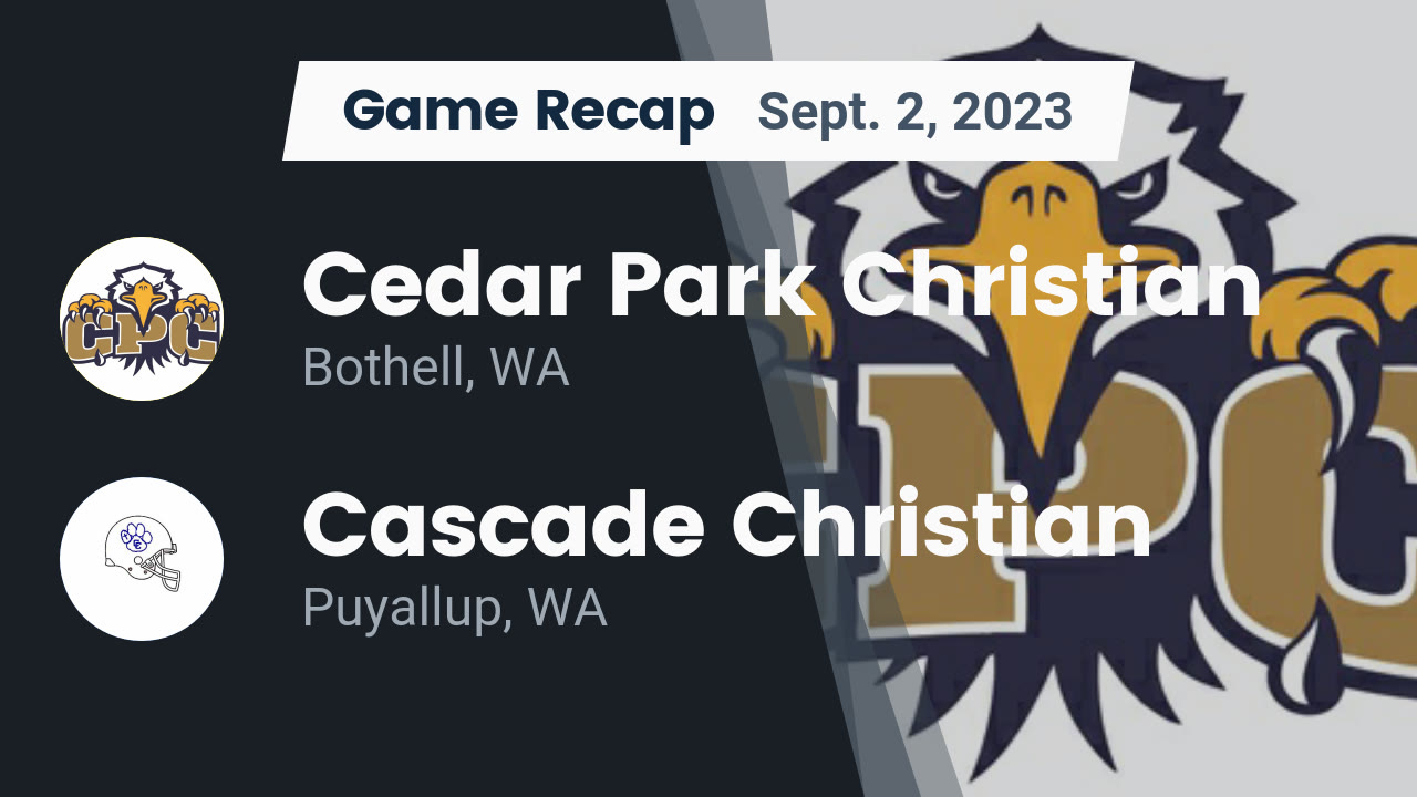 Cedar Park Christian (Bothell, WA) High School Sports - Football ...