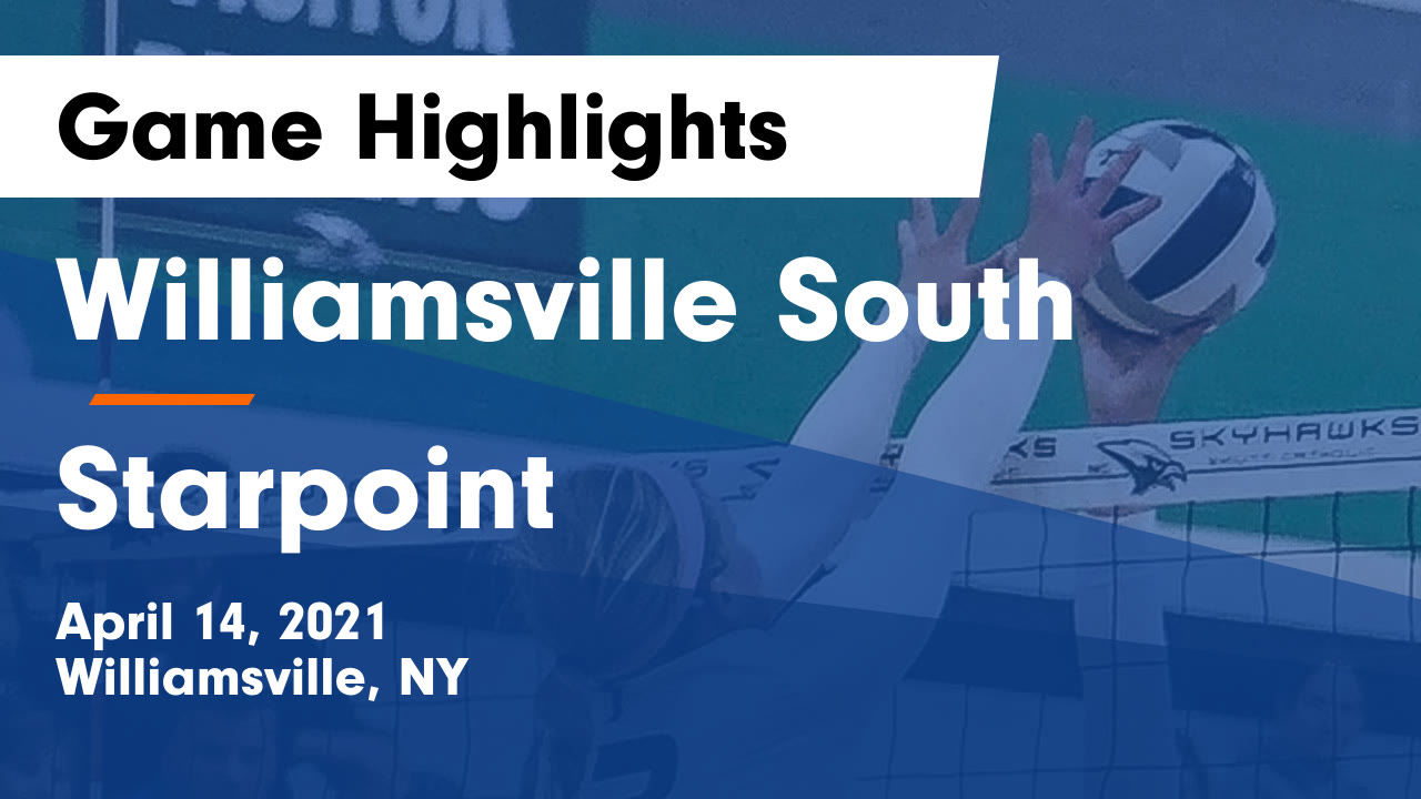 Williamsville South vs Starpoint Game Highlights - April 14, 2021 ...