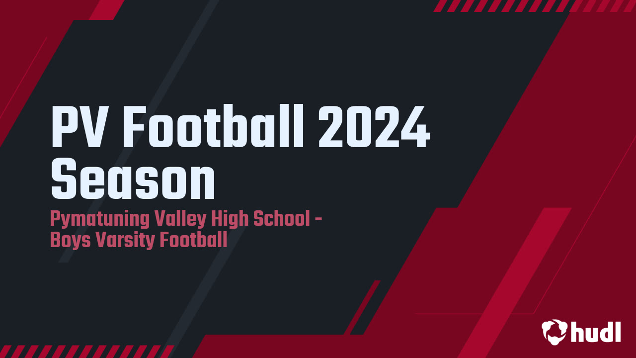 PV Football 2024 Season - Pymatuning Valley highlights - Hudl