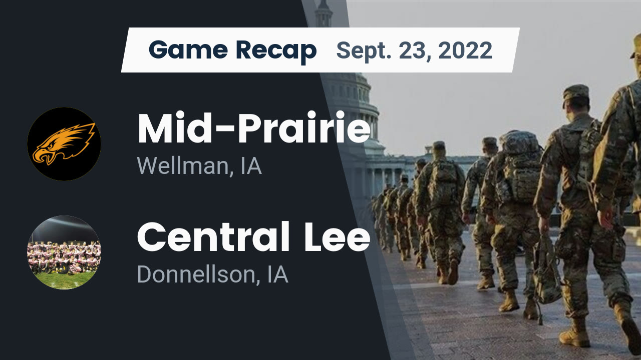 Recap: Mid-Prairie vs. Central Lee 2022 - Mid-Prairie High highlights ...