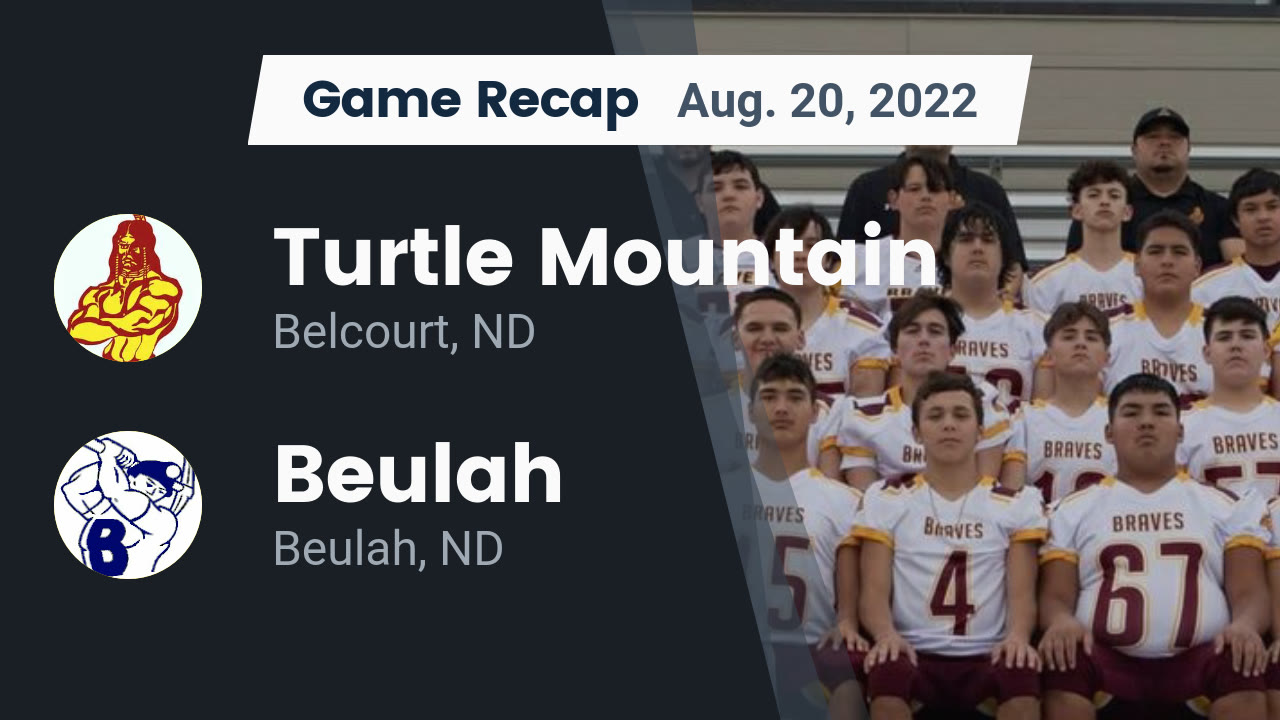 Recap: Turtle Mountain vs. Beulah 2022 - Turtle Mountain highlights - Hudl