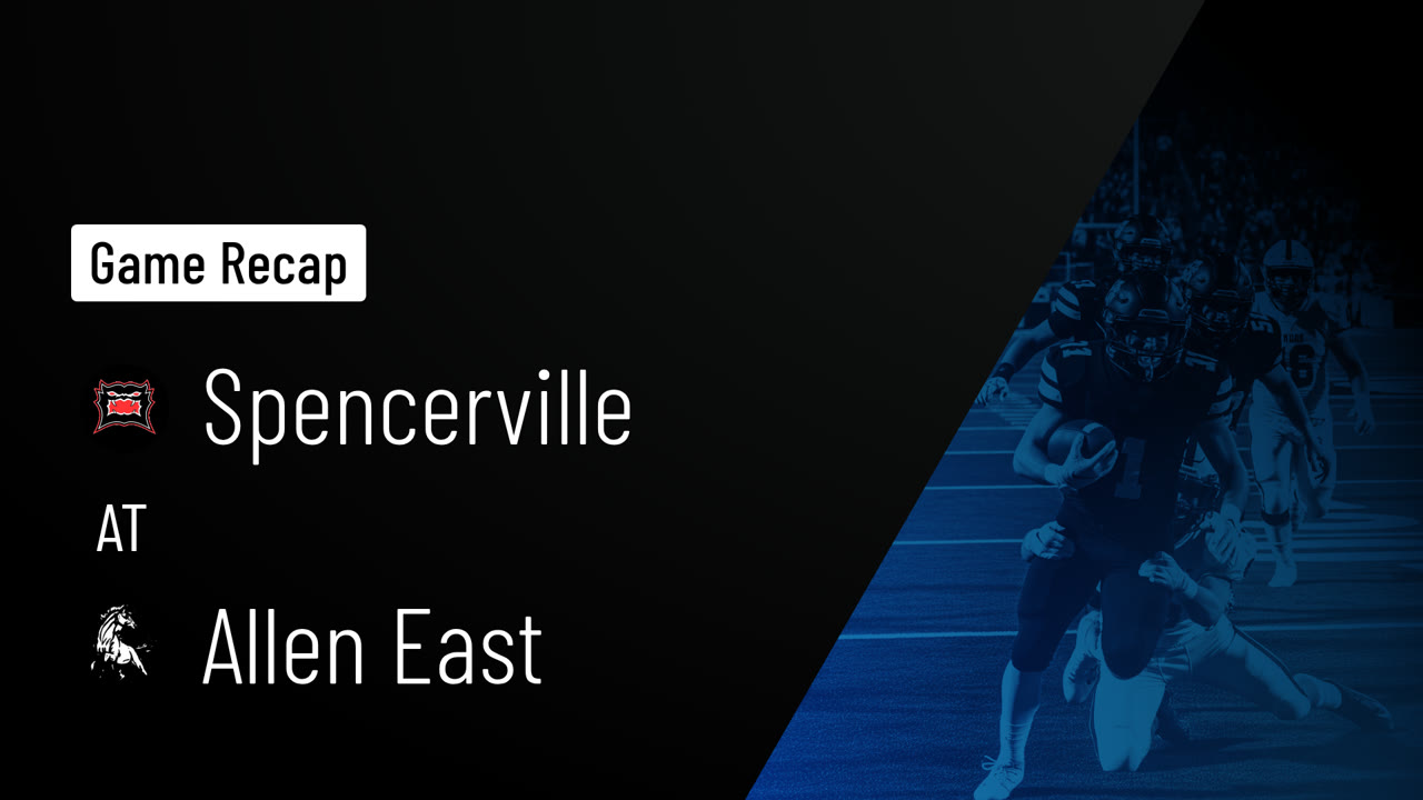 Spencerville at Allen East • Game Recap • Oct 3, 2025 - Spencerville ...