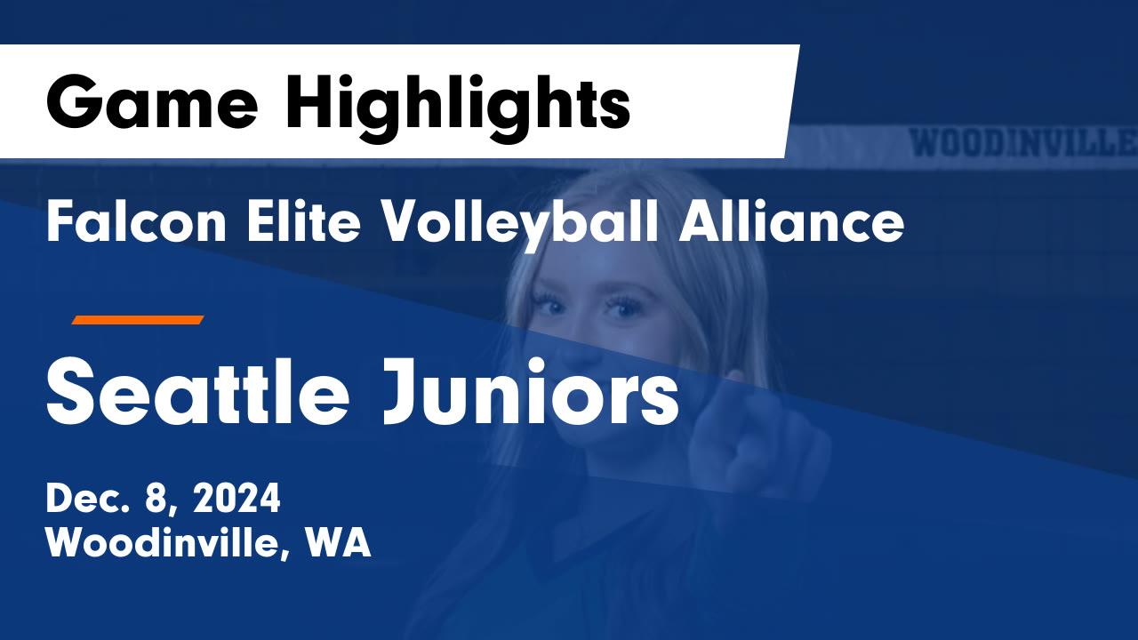 Falcon Elite Volleyball Alliance vs Seattle Juniors Game Highlights ...