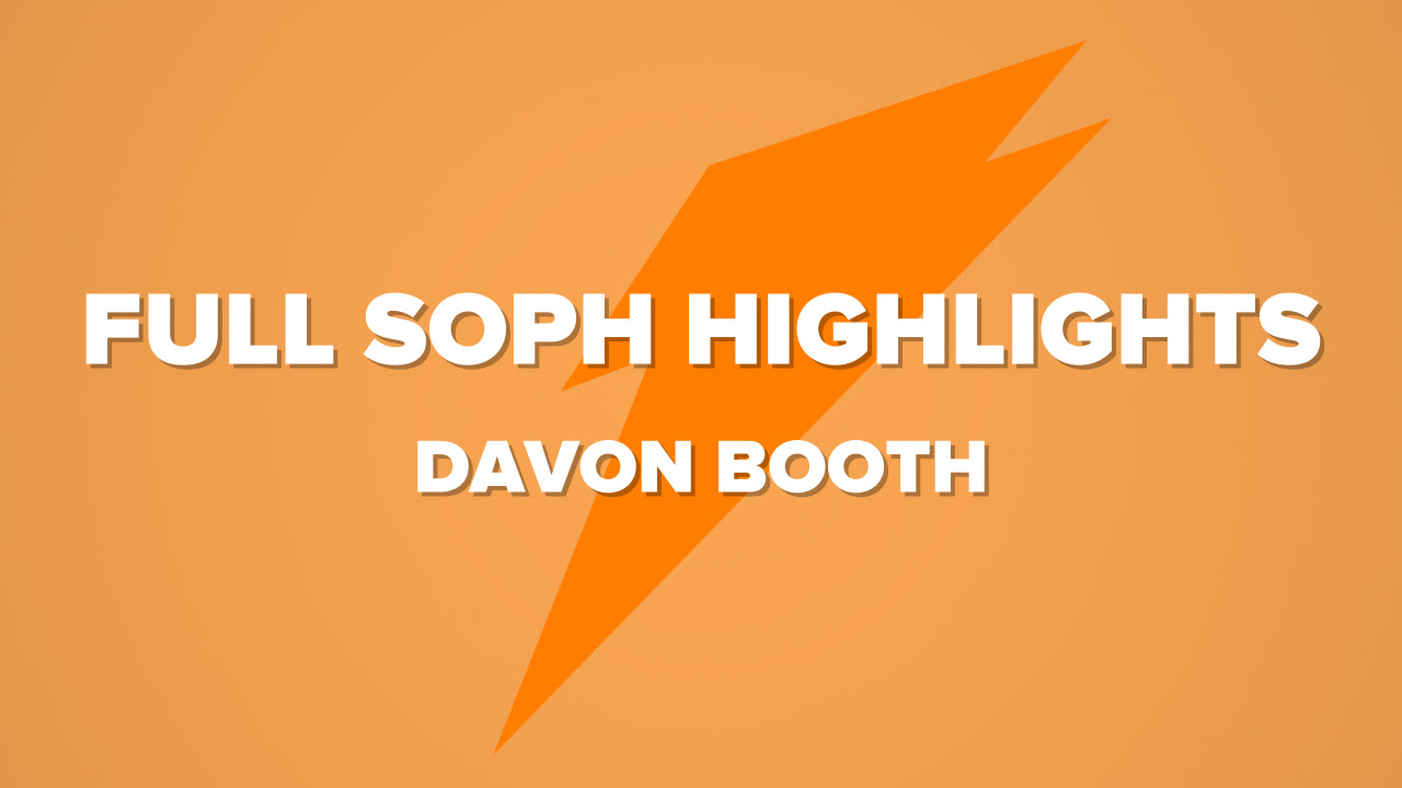 Full Soph Highlights - Davon Booth highlights - Hudl