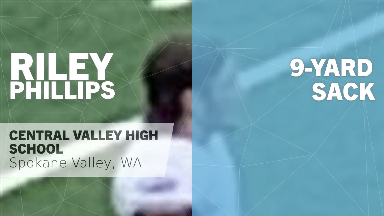 9-yard Sack vs Mead - Riley Phillips highlights - Hudl