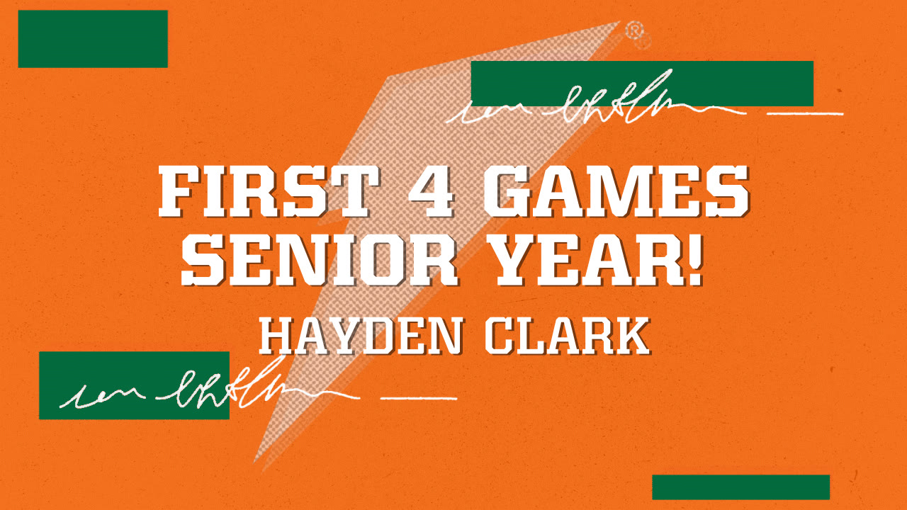 First 4 Games Senior Year! - Hayden Clark highlights - Hudl