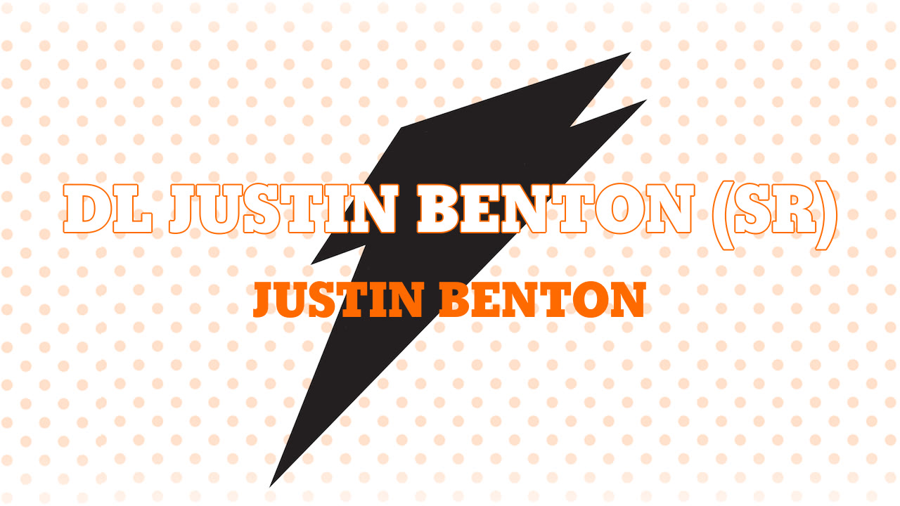 DL Justin Benton (SR) - Justin Benton highlights - Hudl