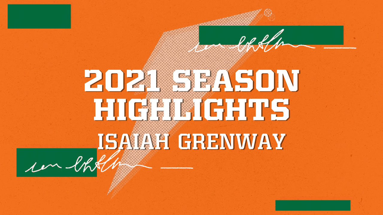 2021 Season Highlights - Isaiah Grenway highlights - Hudl