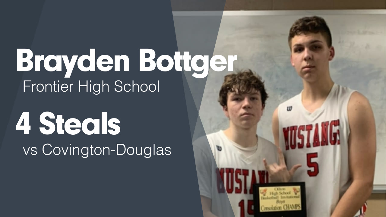 4 Steals vs Covington-Douglas - Brayden Bottger highlights - Hudl