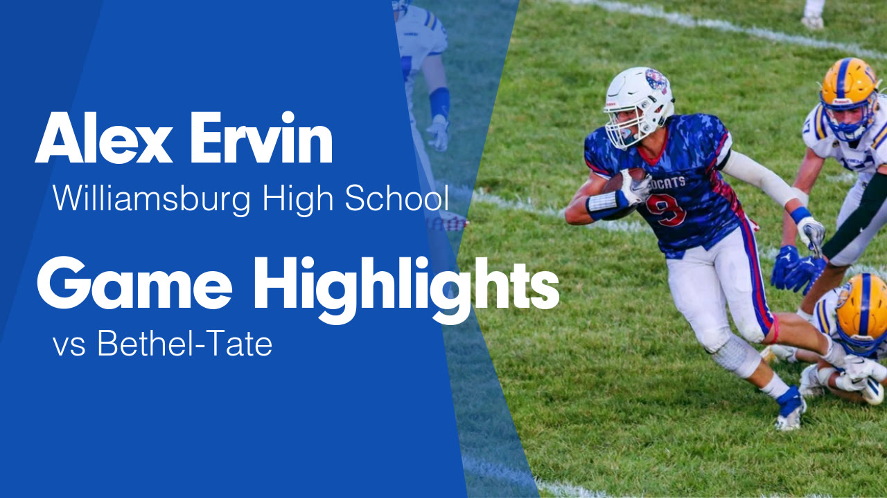 Game Highlights vs Bethel-Tate - Alex Ervin highlights - Hudl