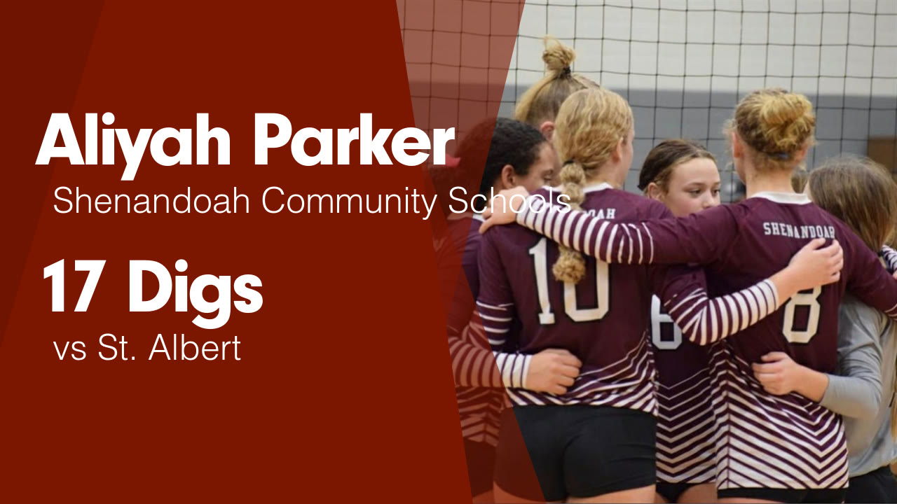17 Digs vs St. Albert - Aliyah Parker highlights - Hudl
