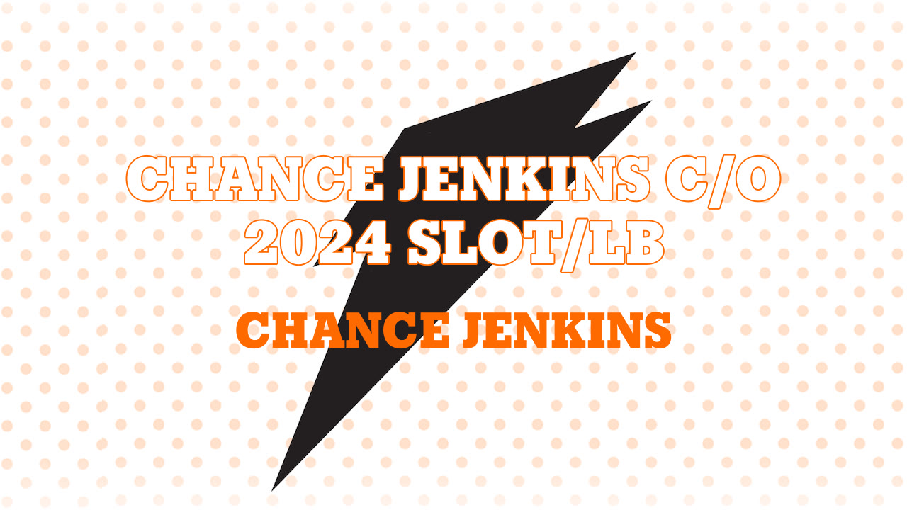 Chance Jenkins C/O 2024 SLOT/LB - Chance Jenkins highlights - Hudl