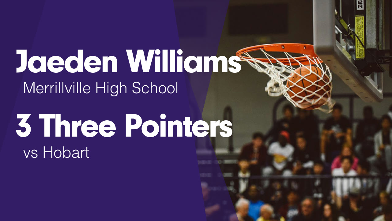 3 Three Pointers vs Hobart - Jaeden Williams highlights - Hudl