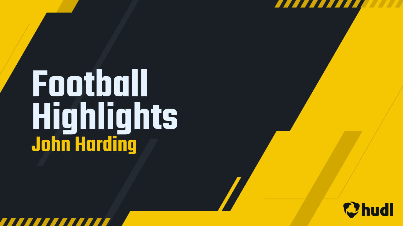 Football Highlights - John Harding highlights - Hudl