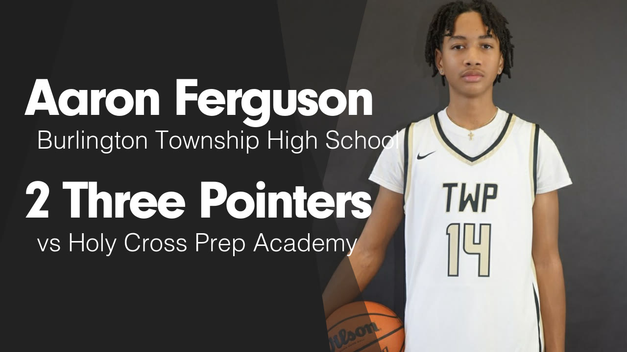 2 Three Pointers vs Holy Cross Prep Academy - Aaron Ferguson highlights - Hudl