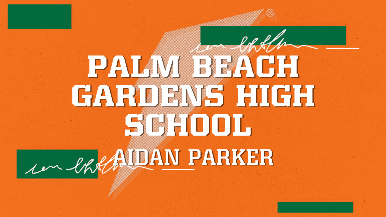 Palm Beach Gardens High School - Aidan Parker highlights - Hudl