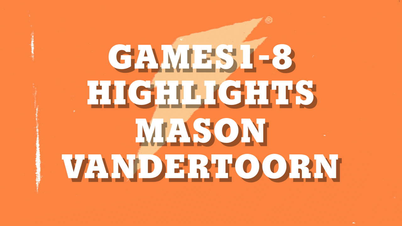 games1-8 Highlights - Mason Van Der Toorn highlights - Hudl