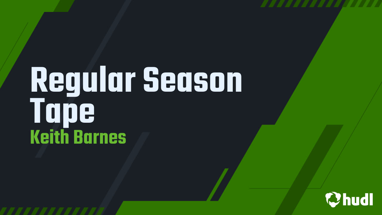 Regular Season Tape - Keith Barnes highlights - Hudl