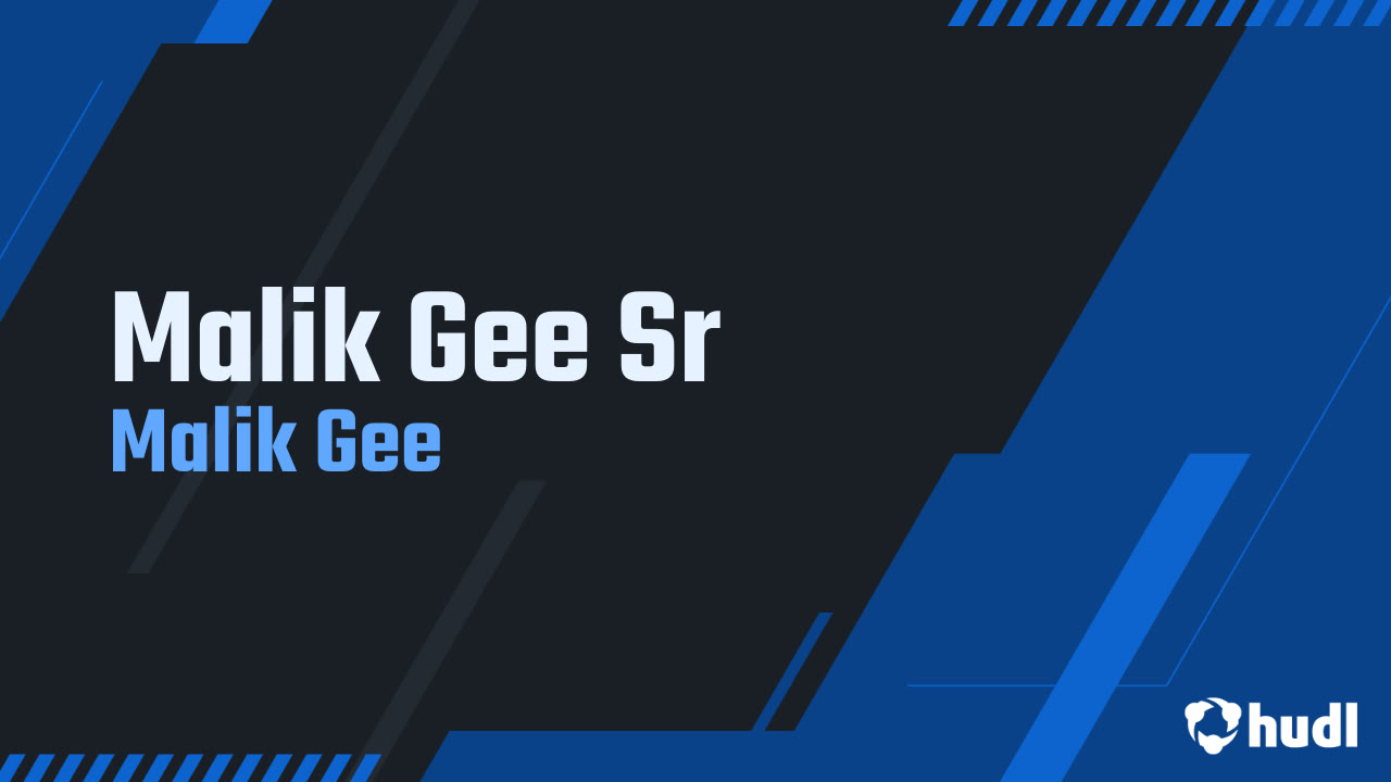 Malik Gee Sr - Malik Gee highlights - Hudl