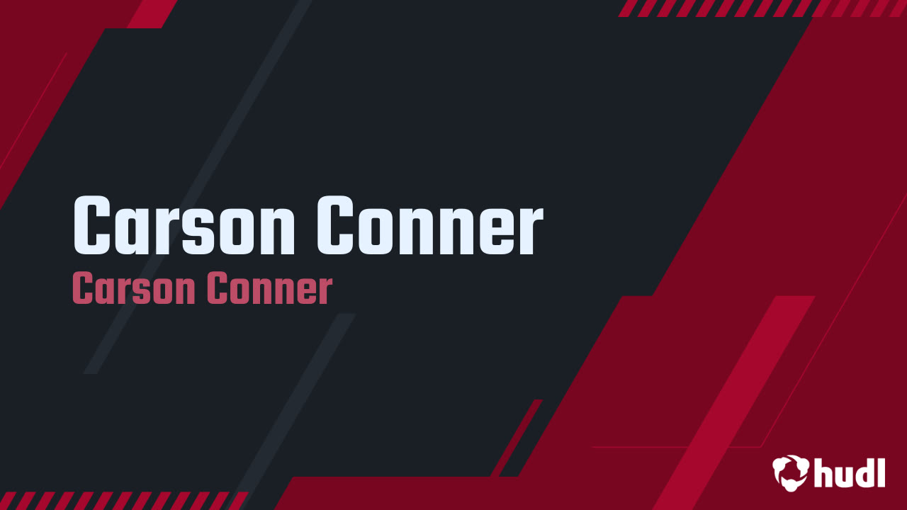 Carson Conner - Carson Conner highlights - Hudl