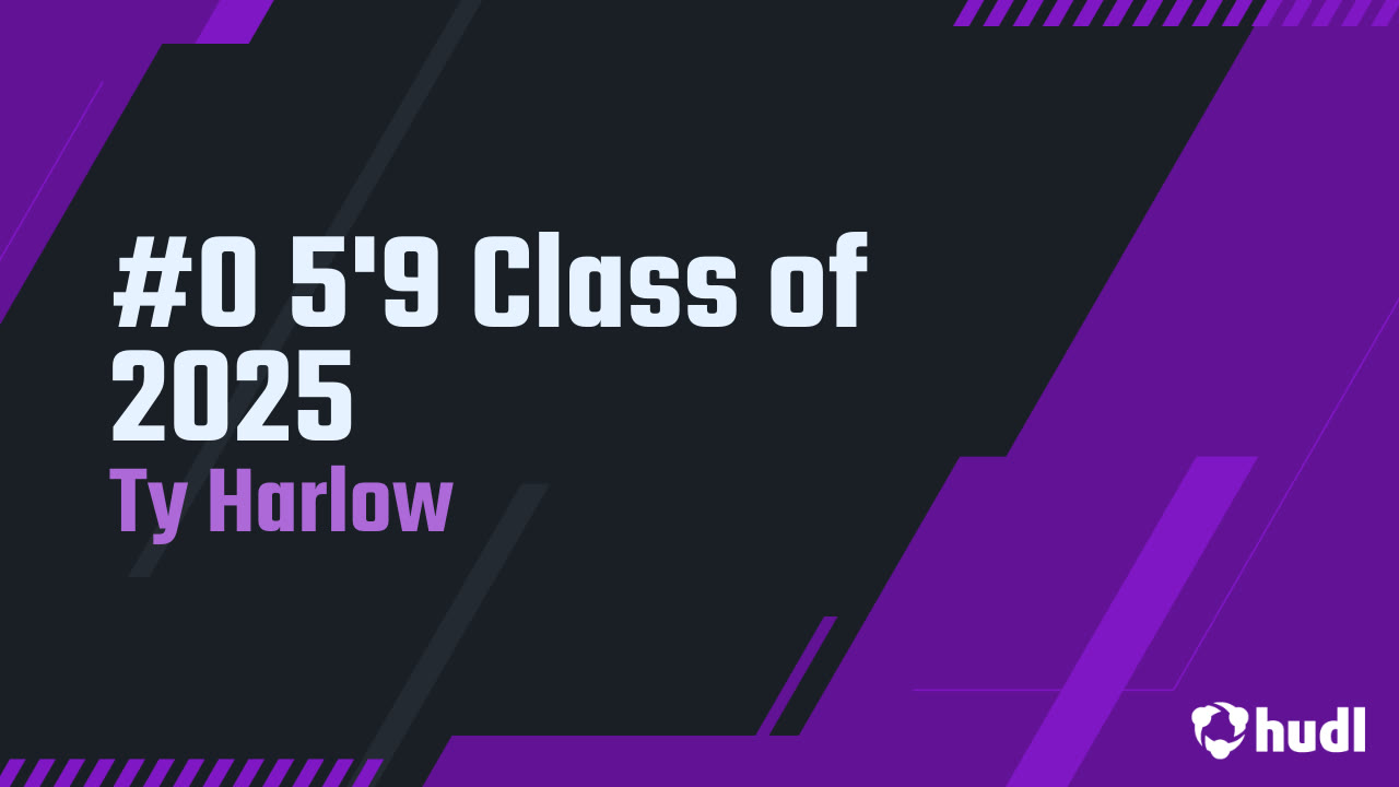 #0 5'9 Class of 2025 - Ty Harlow highlights - Hudl
