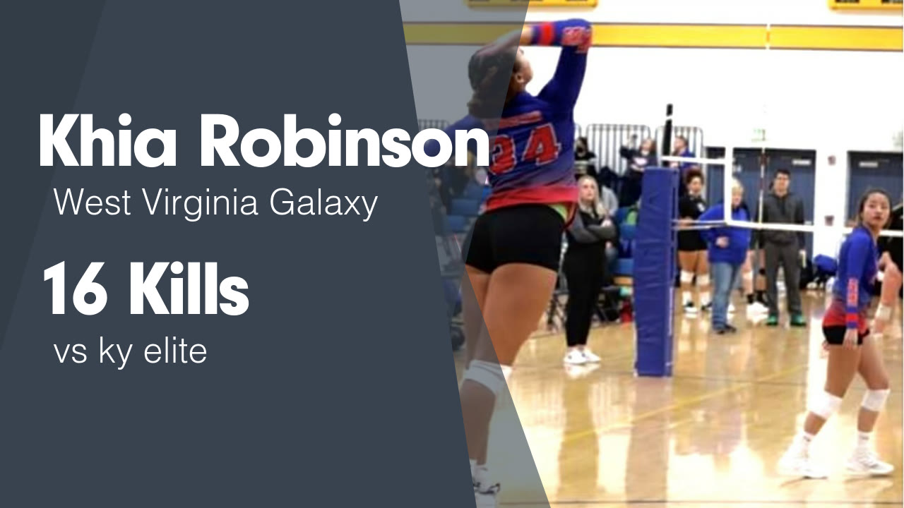 16 Kills vs ky elite - Khia Robinson highlights - Hudl