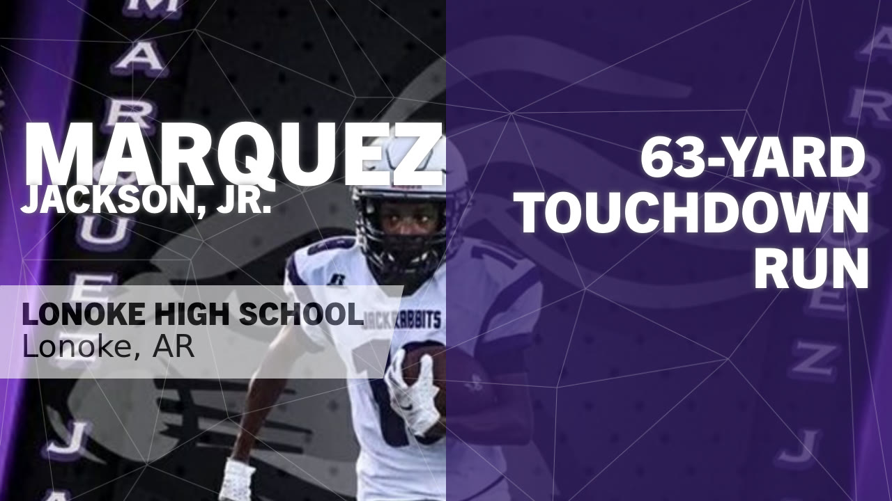 63-yard Touchdown Run vs Riverview - Marquez Jackson, Jr. highlights - Hudl