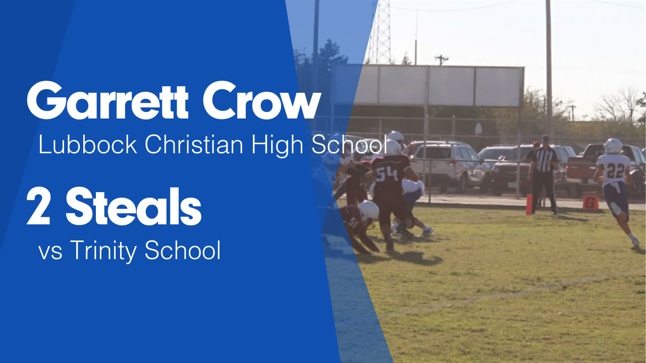 2 Steals vs Trinity School - Garrett Crow highlights - Hudl