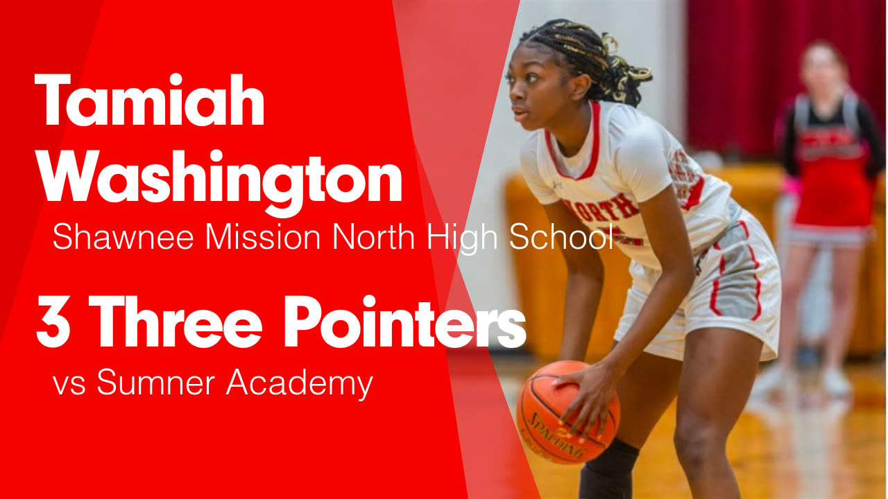 3 Three Pointers vs Sumner Academy - Tamiah Washington highlights - Hudl