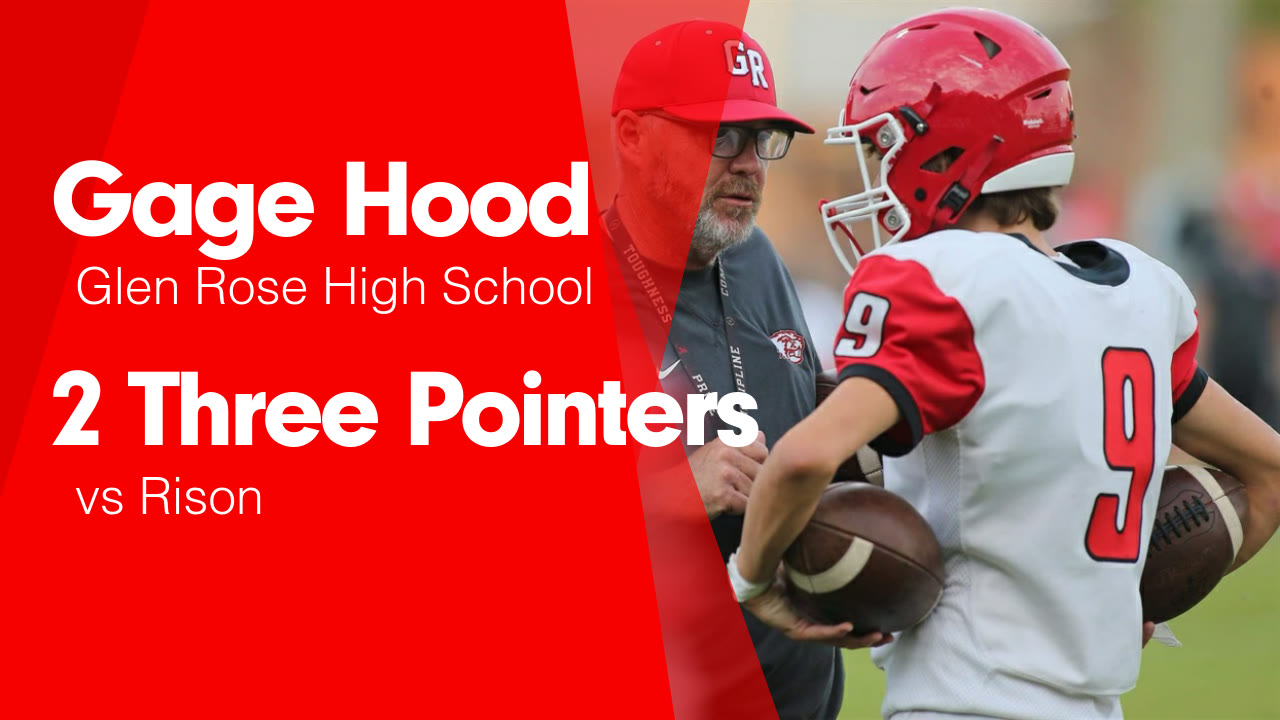 2 Three Pointers vs Rison - Gage Hood highlights - Hudl