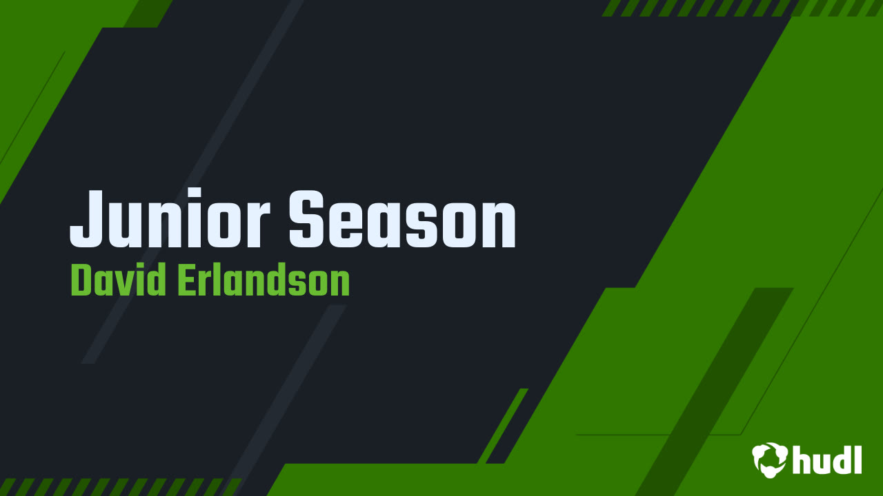 Junior Season - David Erlandson highlights - Hudl
