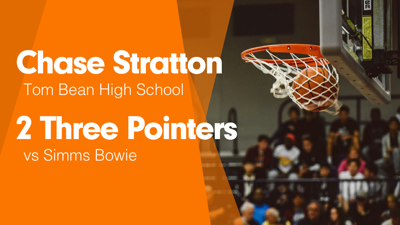 2 Three Pointers vs Simms Bowie - Chase Stratton highlights - Hudl