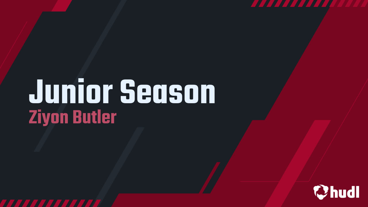 Junior Season - Ziyon Butler highlights - Hudl