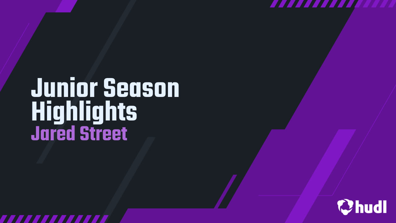 Junior Season Highlights - Jared Street highlights - Hudl