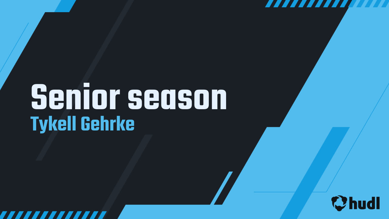 Senior season - Tykell Gehrke highlights - Hudl