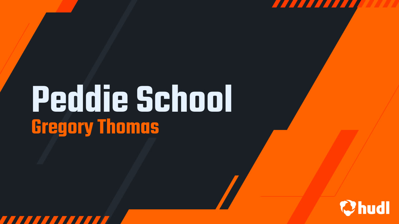 Peddie School - Gregory Thomas highlights - Hudl