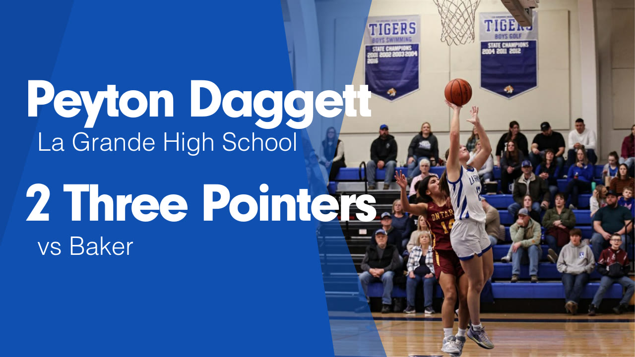 2 Three Pointers vs Baker - Peyton Daggett highlights - Hudl