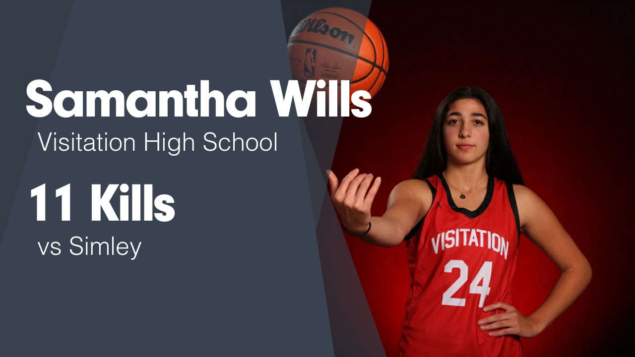 11 Kills vs Simley - Samantha Wills highlights - Hudl
