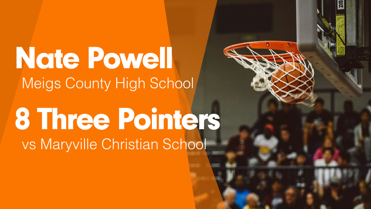 8 Three Pointers vs Maryville Christian School - Nate Powell highlights - Hudl