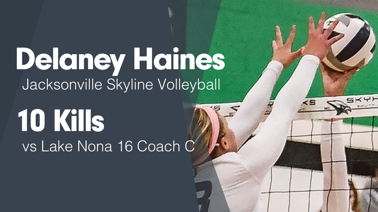 10 Kills vs Lake Nona 16 Coach C - Delaney Haines highlights - Hudl