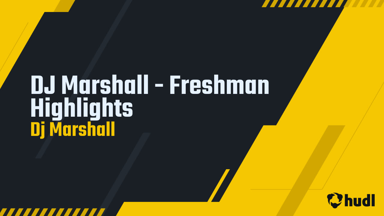 DJ Marshall - Freshman Highlights - DJ Marshall highlights - Hudl