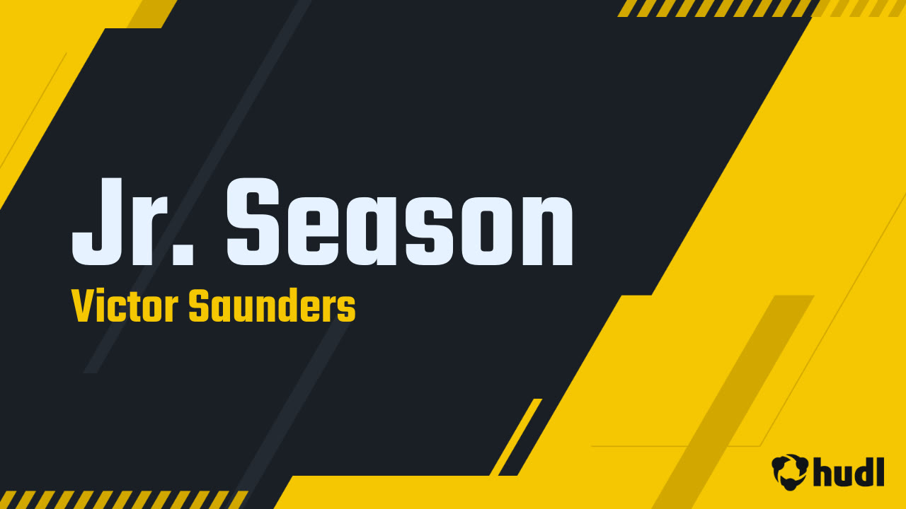 Jr. Season - Victor Saunders highlights - Hudl