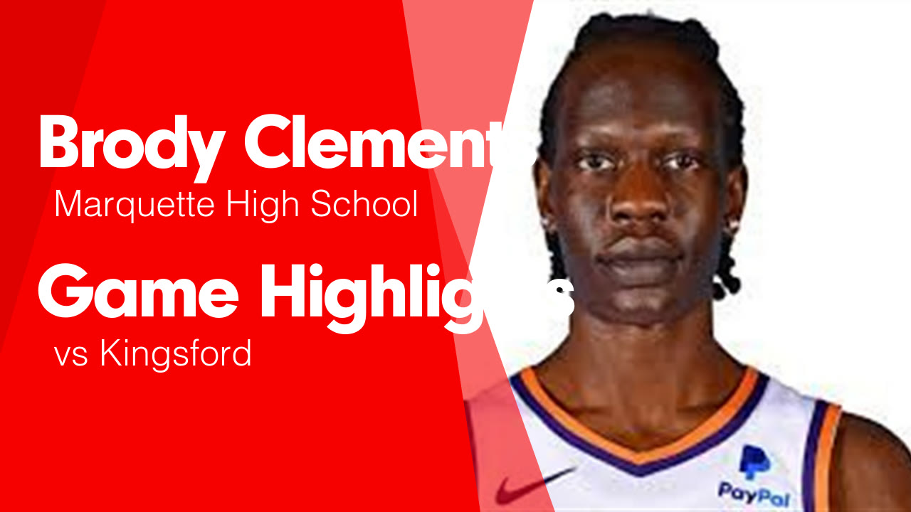 Game Highlights vs Kingsford - Brody Clements highlights - Hudl